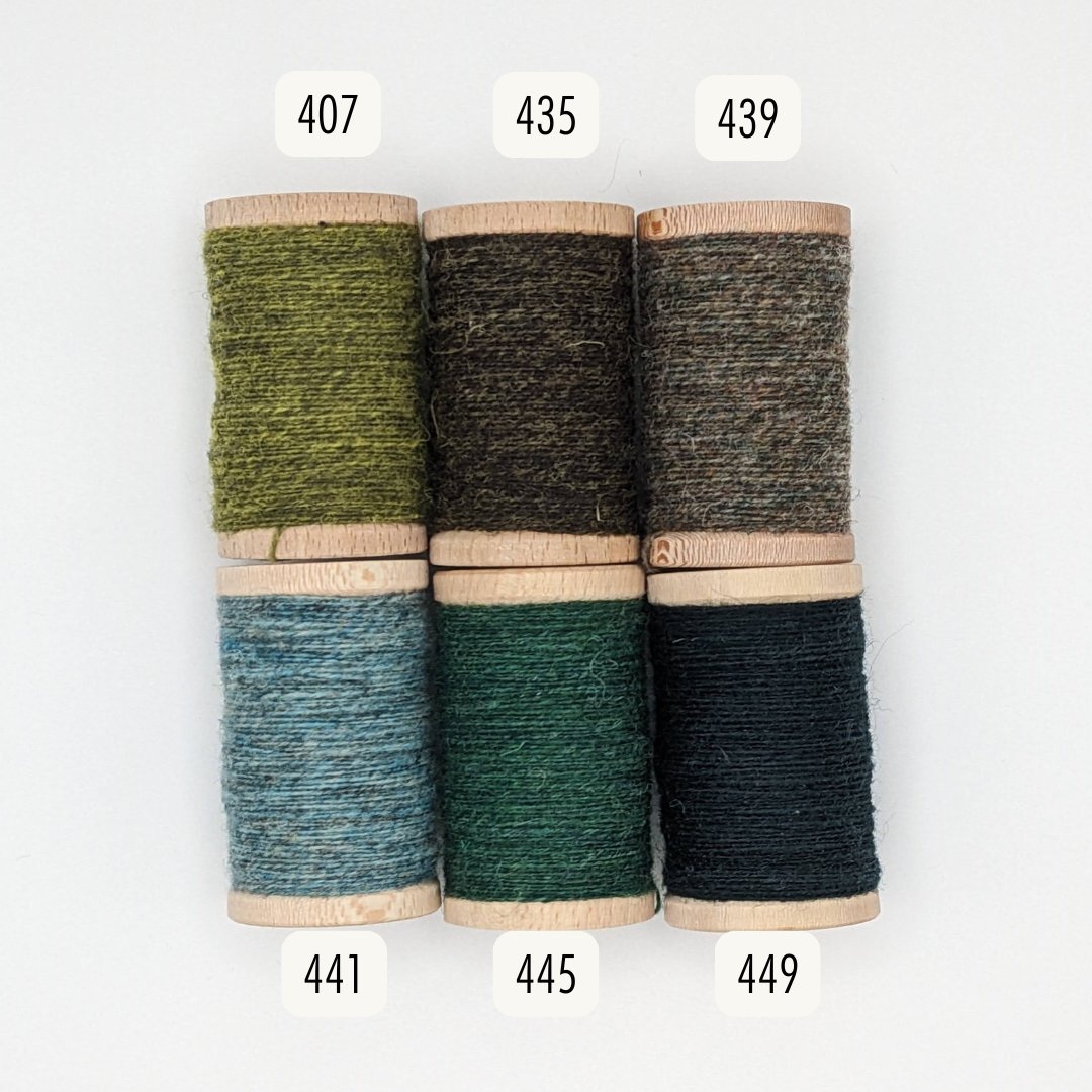Wool Embroidery Thread – Gossling Organics